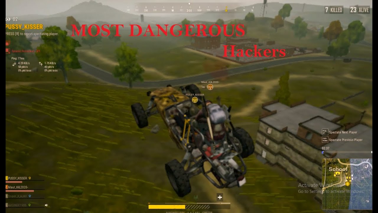 MOST DANGEROUS HACKS ESP+ AIMBOT CAR flying OF PUBG MOBILE|How Hackers ...
