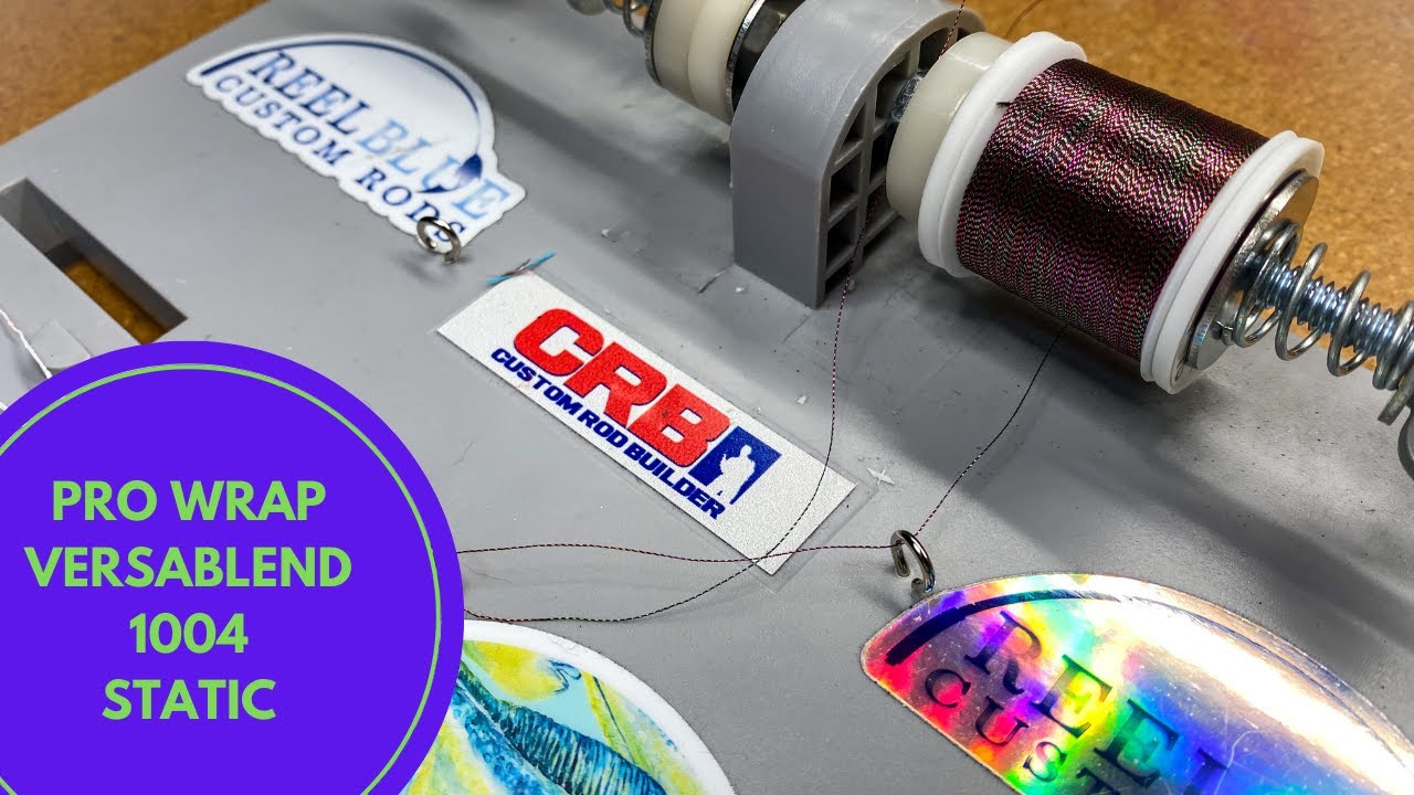 The Truth About Versablend STATIC Thread: Custom Rod Building - YouTube