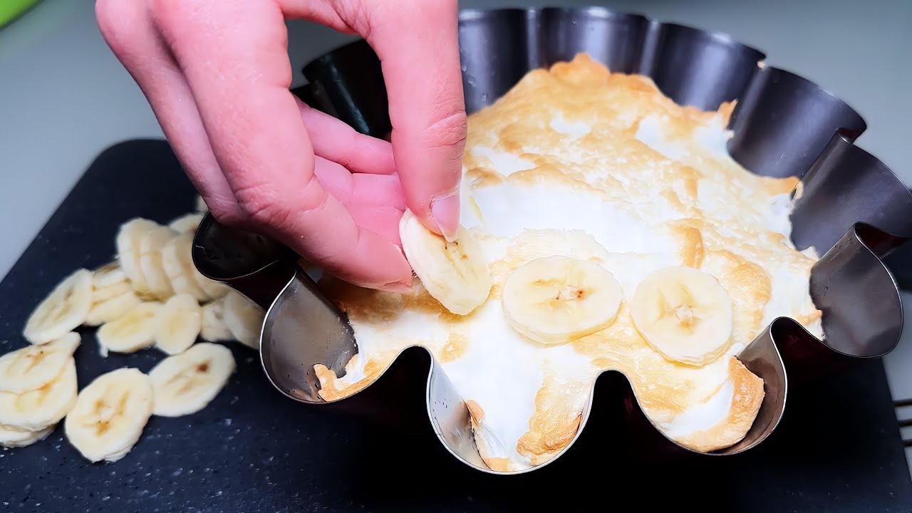 You only need 3 ingredients to make this delicious banana dessert ...