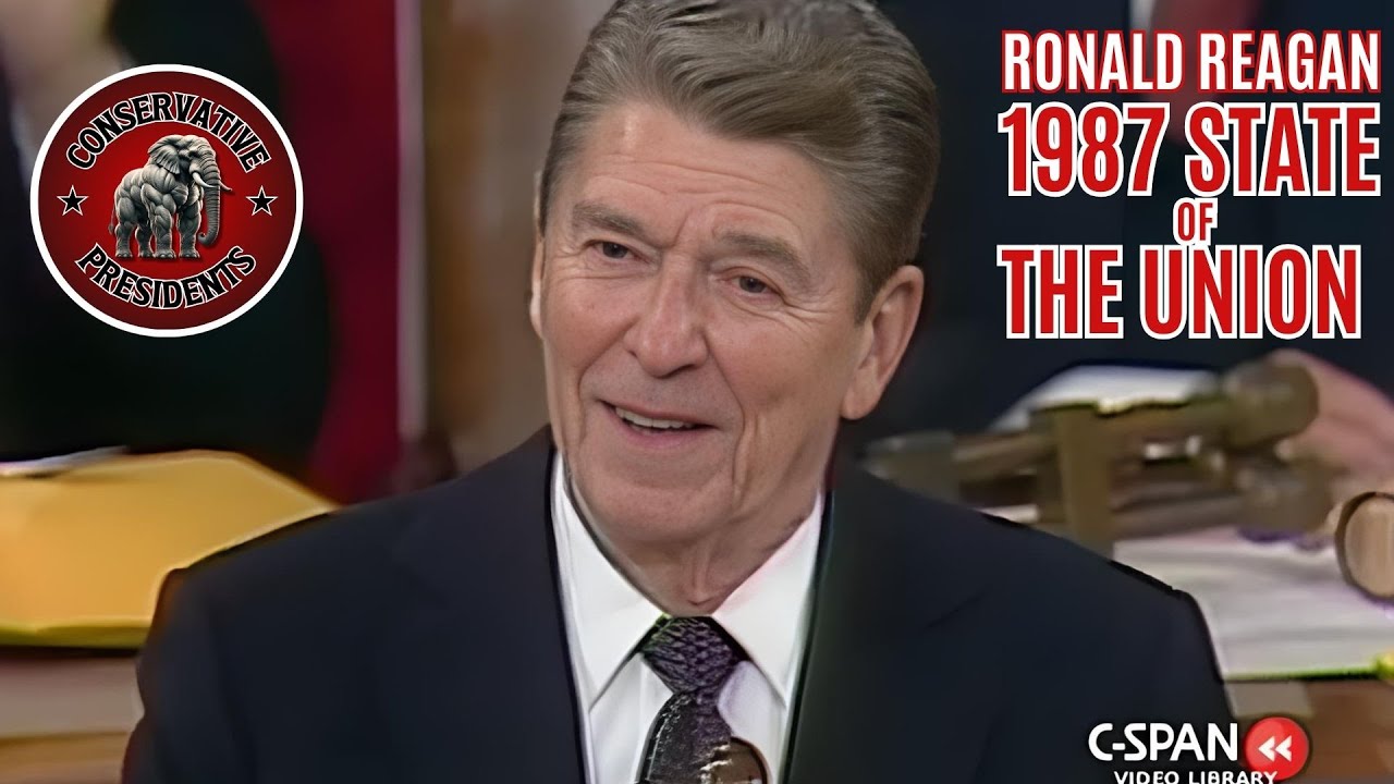President Reagan State of the Union 1987 - YouTube
