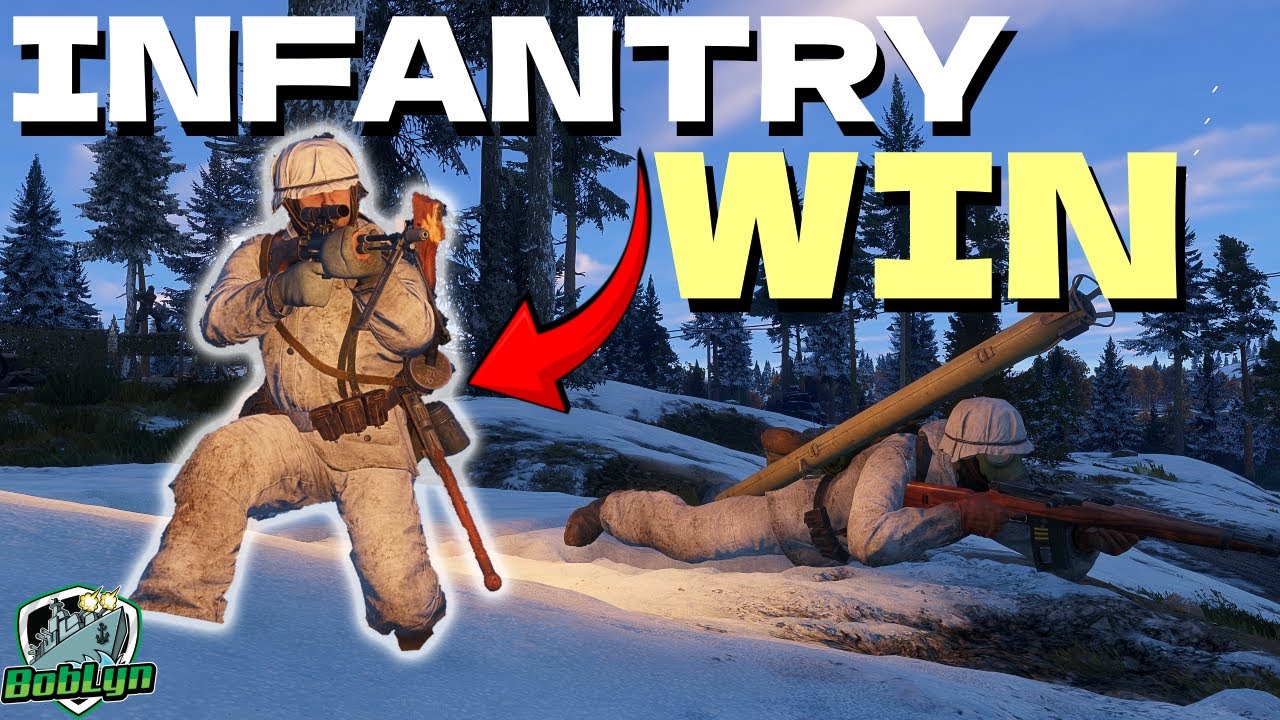The Infantry Is The Easiest Way To Win In Enlisted - YouTube