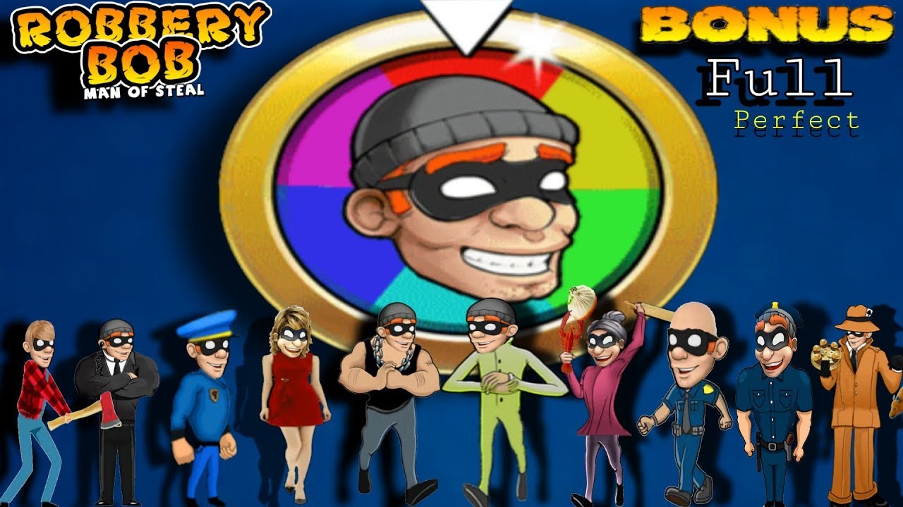 Bonus : Use ten Super Thieves - Robbery Bob Full Perfect - YouTube