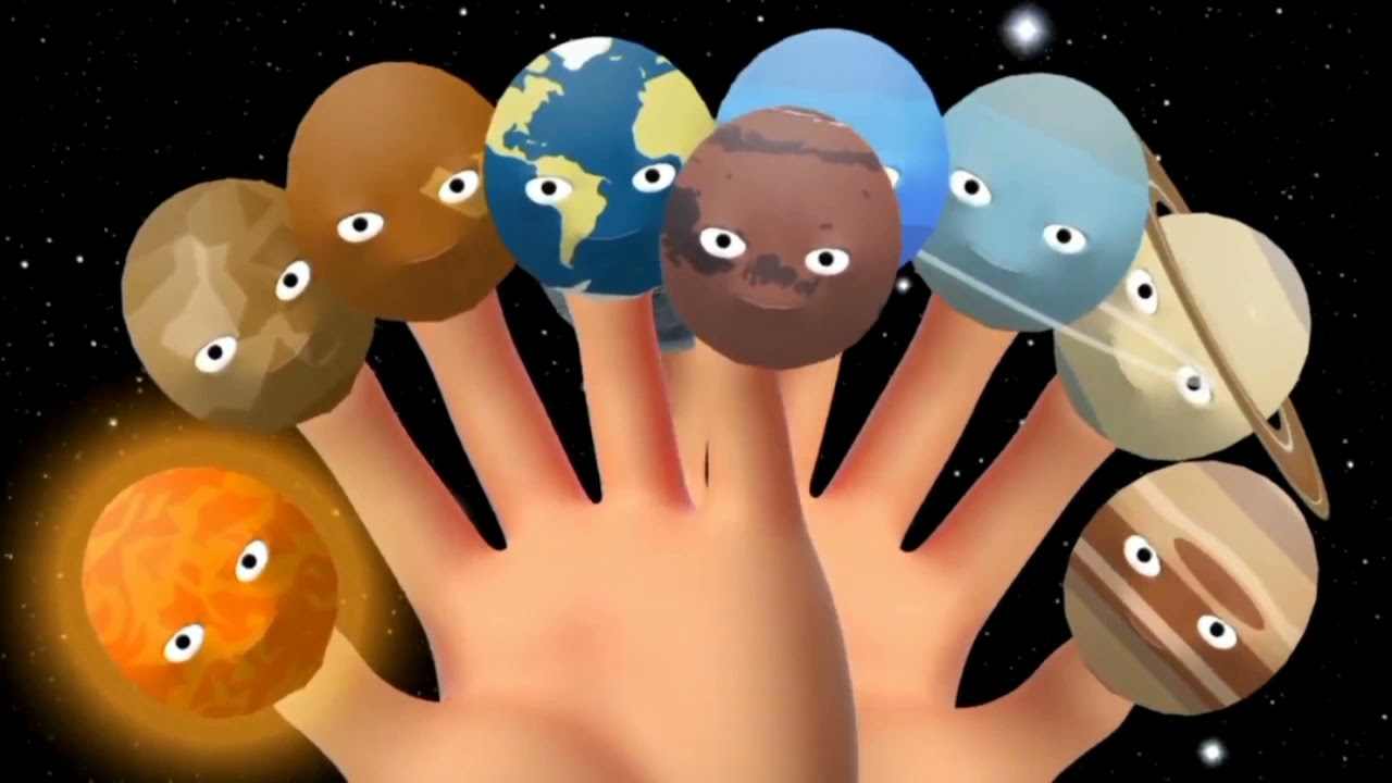 Planets Finger Family (Left & Right Hands) Song Reverse - YouTube
