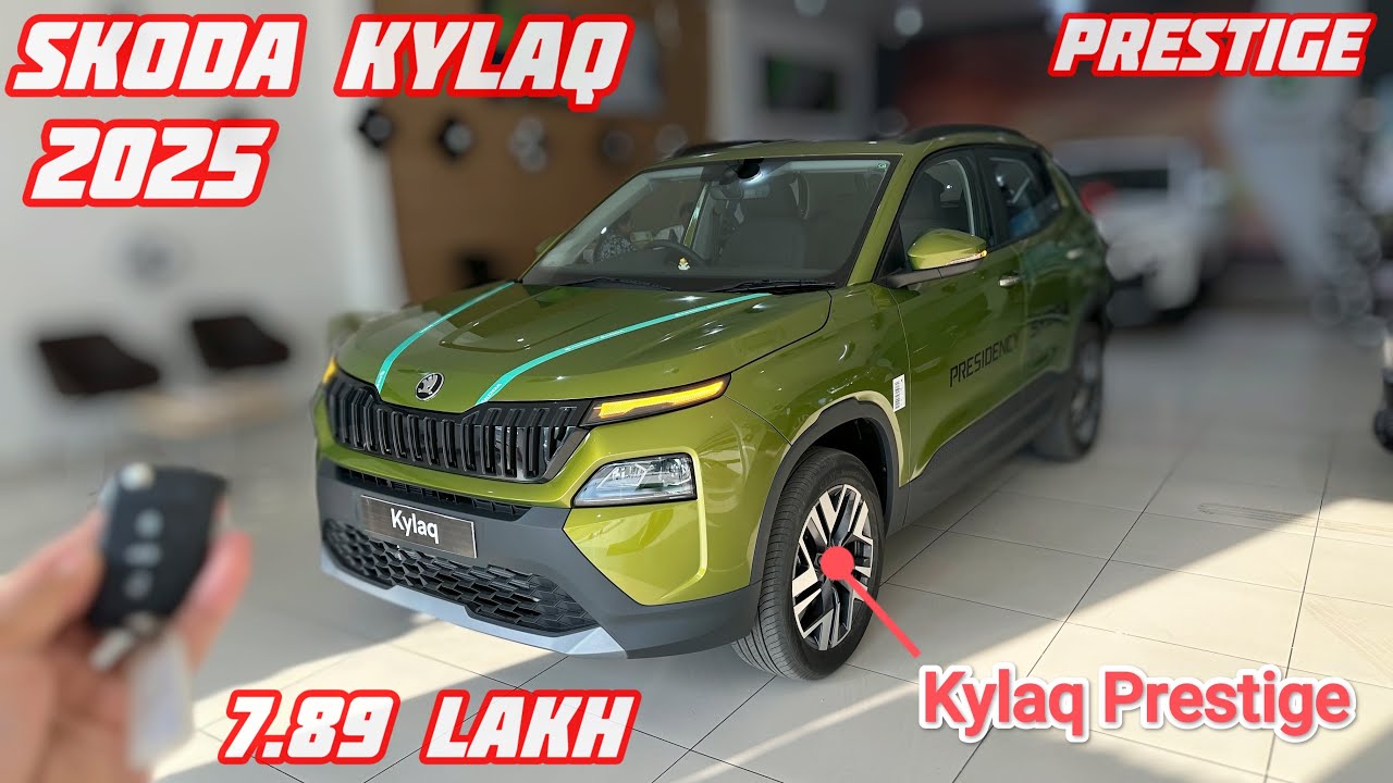 New 2025 Skoda Kylaq Prestige Review😍Segment का बाप ️Skoda Kylaq 2025 ...
