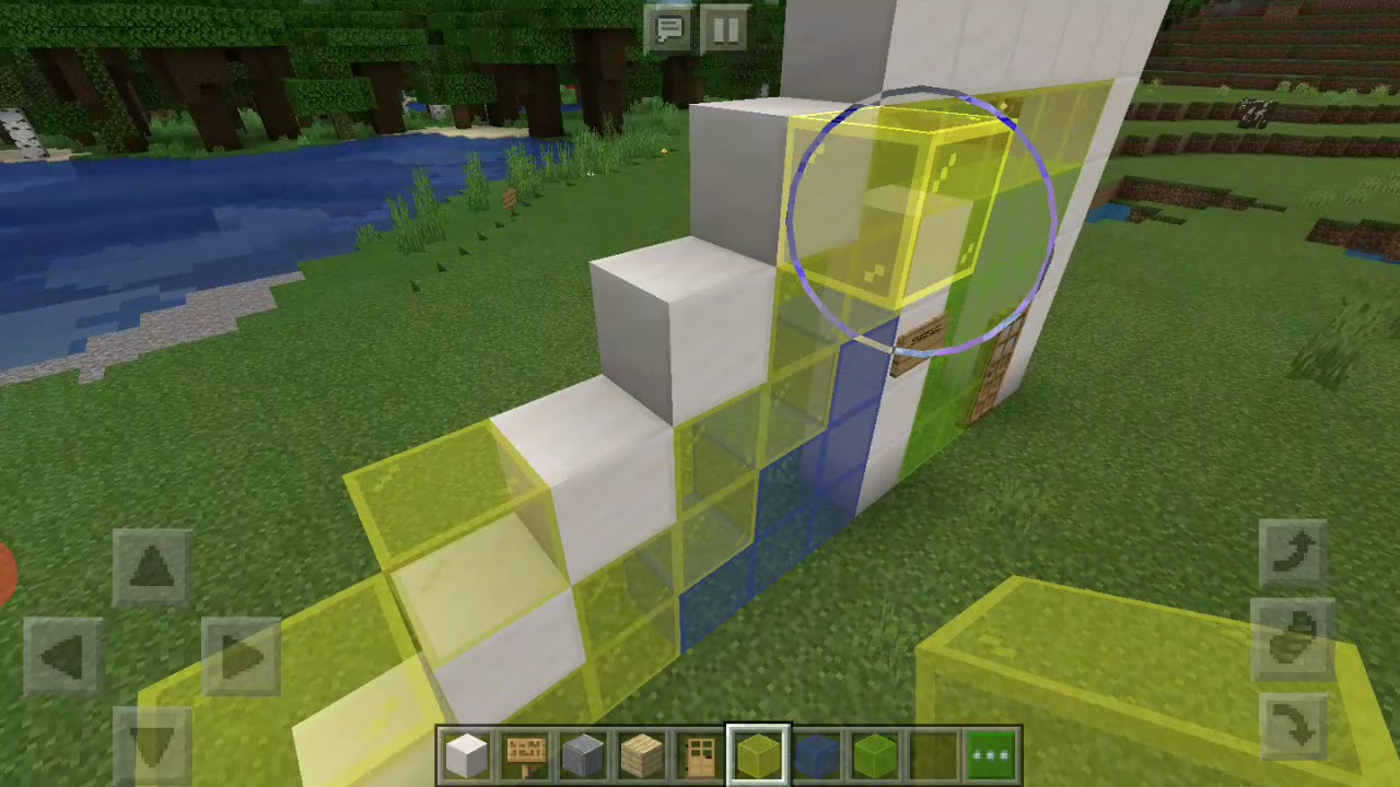 How to make a glass house in Minecraft - YouTube