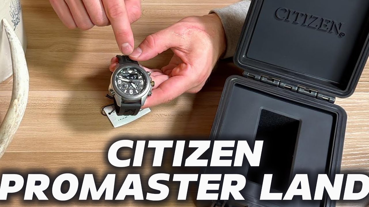 Citizen Promaster Land Unboxing: The BEST Survival Watch - YouTube