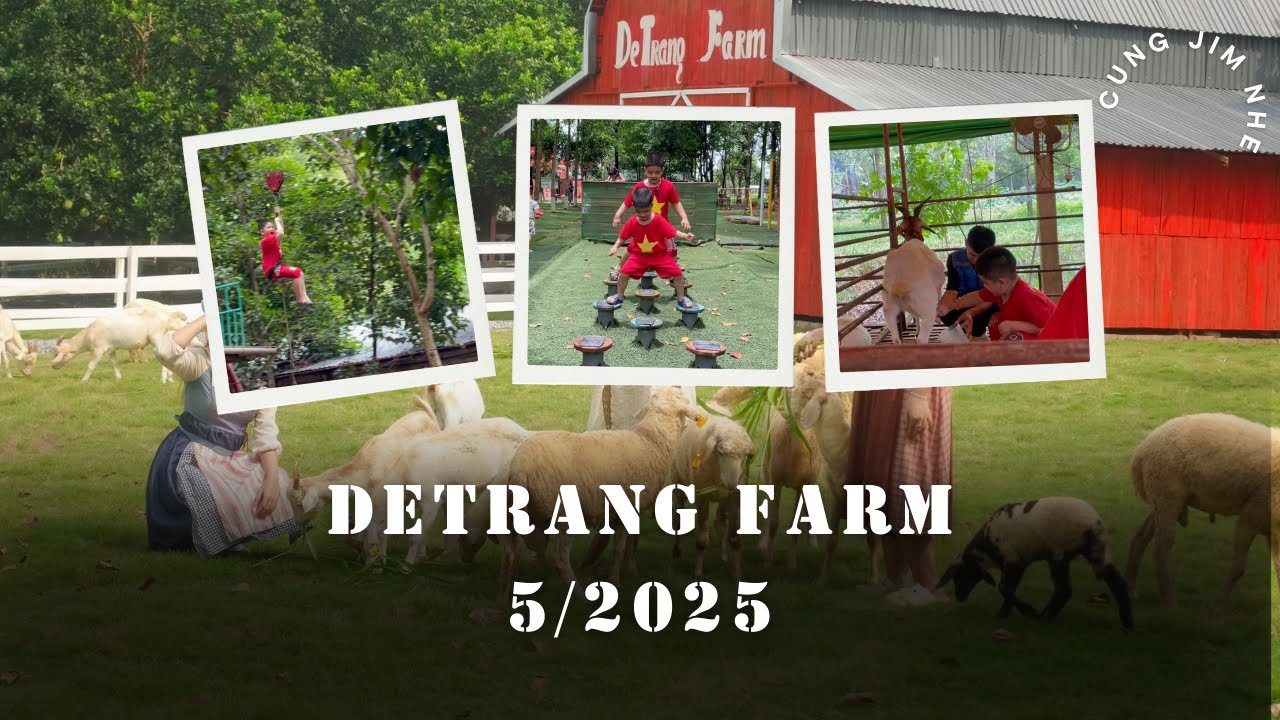 Khám phá trang trại Detrang Farm Ba Vì cùng Jim nhé - Phần 2 - YouTube