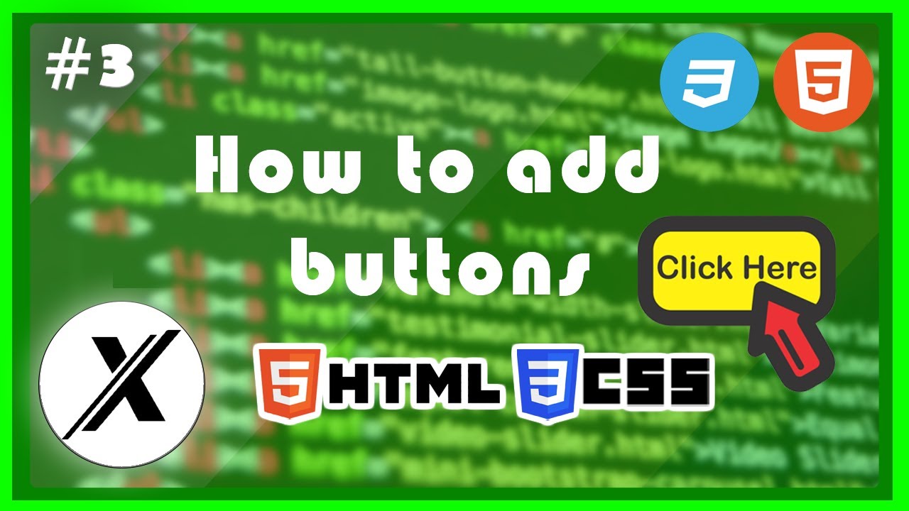 [NEW] HOW TO ADD BUTTONS AND LINK IT | HTML & CSS | #3 - YouTube