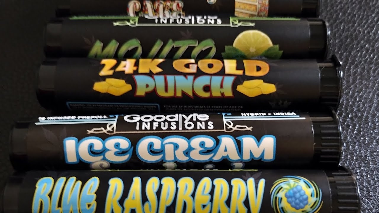 GoodLyfe Infusions MOJITO Infused Preroll-Review-🍃🍋🧊💨💨 - YouTube