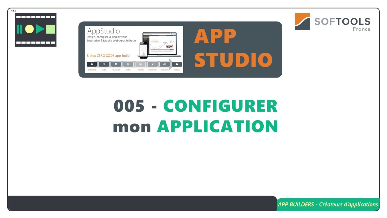 5-Configurer mon application - Softools France - YouTube