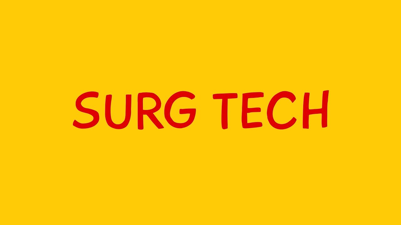 Careers According to Chip: Surg Tech - YouTube