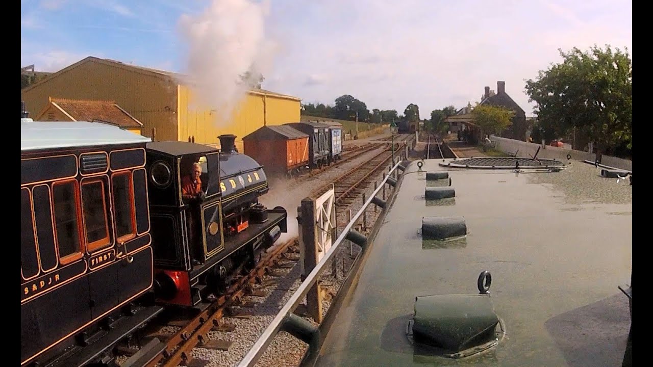 Cab ride on the 'West Somerset Railway' in a 'Class 14' diesel ...