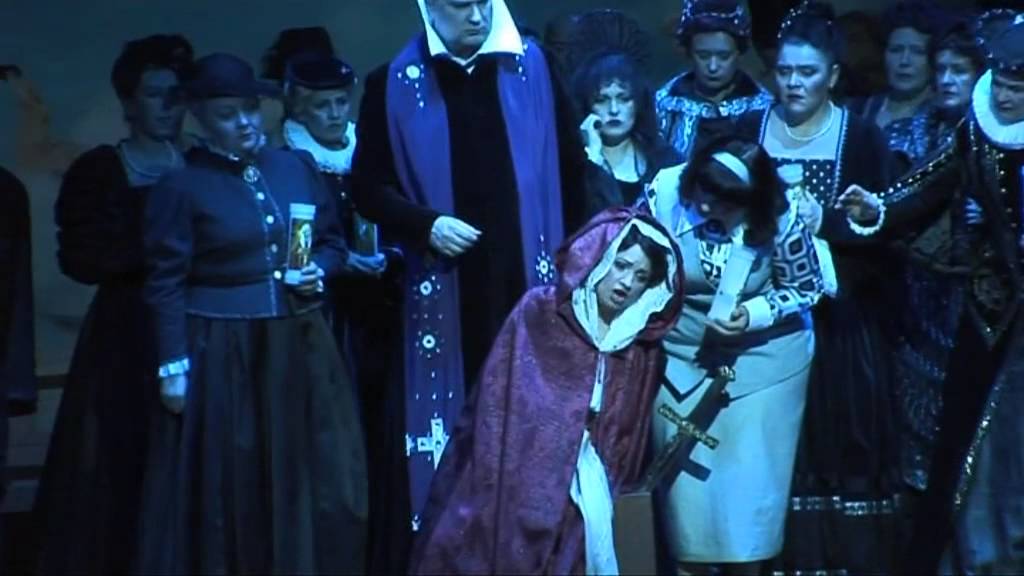 Alla Popova - Maria Stuarda - Donizetti - Di un cor che muore... - YouTube