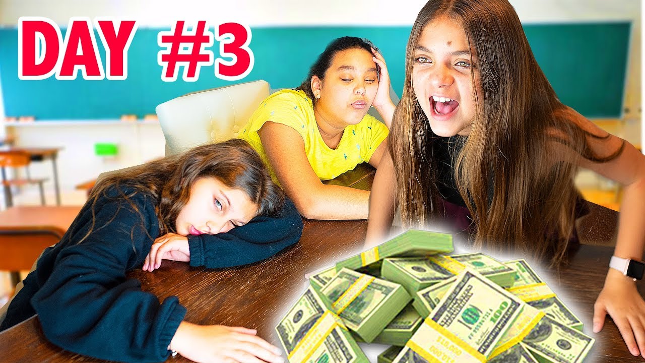 Last to leave DETENTION wins $1,000 - Mimi Locks Challenge - YouTube