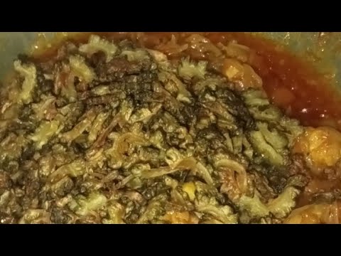 karela Ghost recipe /Chicken karela by emman's kitchen - YouTube