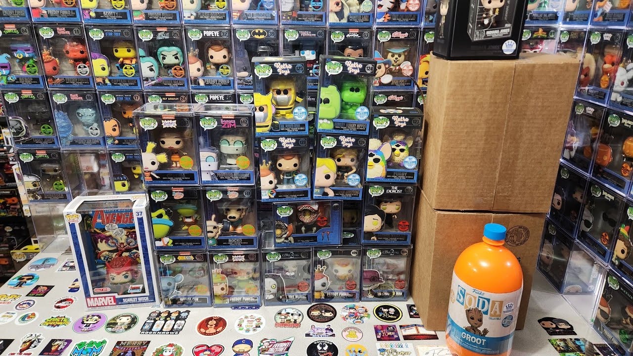 NFT wall, Mystery Boxes, and a 3 Liter Soda - YouTube