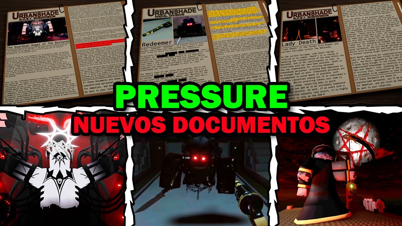 PRESSURE | Roblox - Todos los NUEVOS DOCUMENTOS (Español) - YouTube
