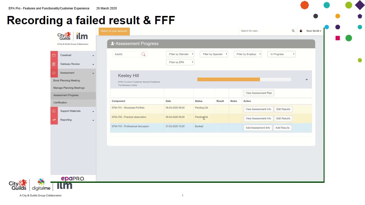 Uploading a failed feedback form and a failed result in EPA Pro - YouTube