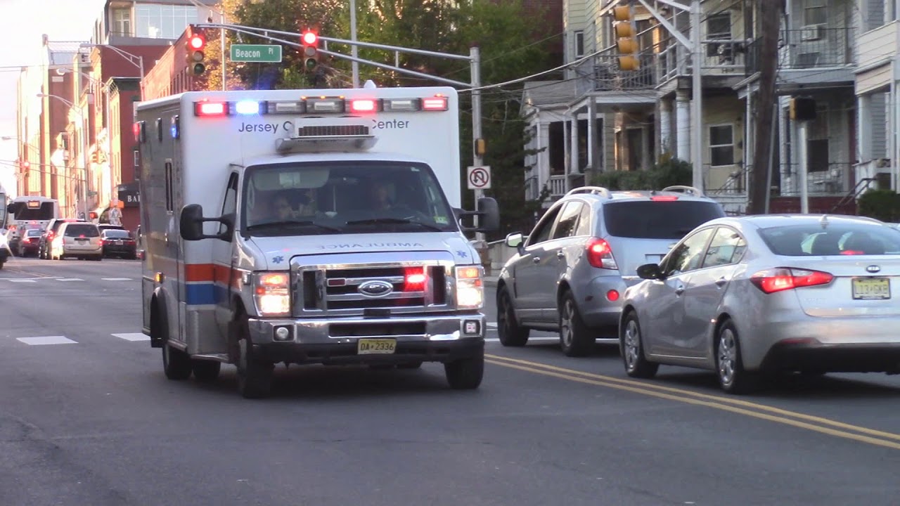 Jersey City, Nj JCMC Ems Responding - YouTube
