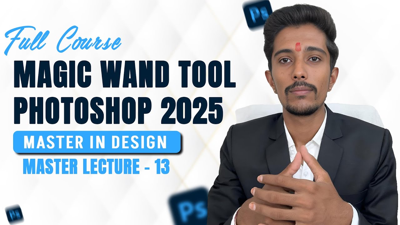 Where is The Magic Wand Tool in Photoshop 2025 - YouTube