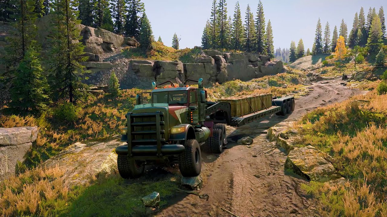 Peterman 389 Oilfield Truck | Transporting the Service Spare Part ...