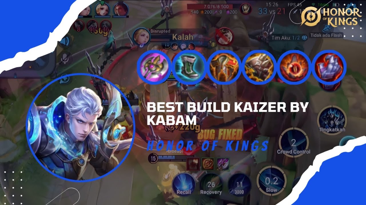 TUTORIAL KAIZER HYPER TANK MUSUH AUTO SURREND | Honor Of Kings - YouTube