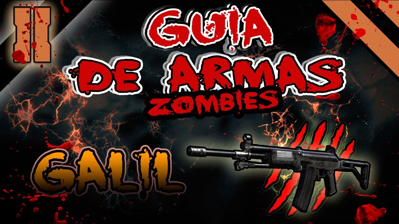 Guia de Armas Zombies BO2: Galil/Lamento - YouTube