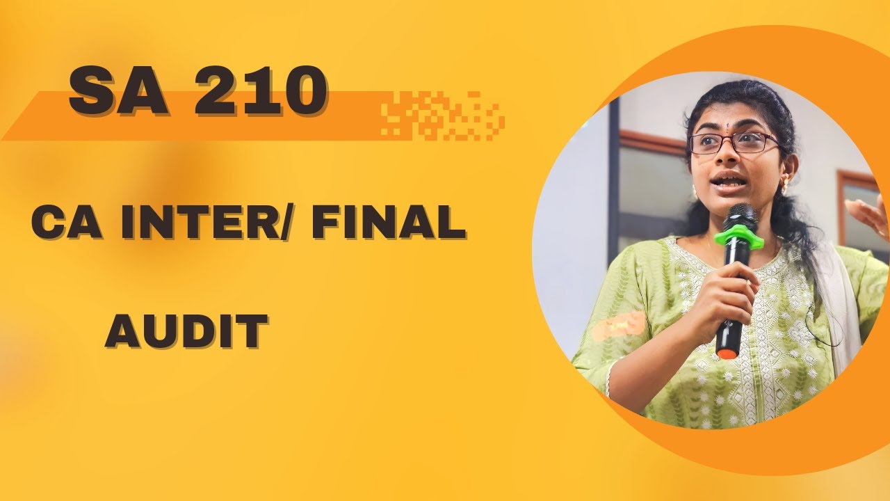 CA Inter(or Final) | Audit | SA 210 | Terms of Engagement| Rapid ...