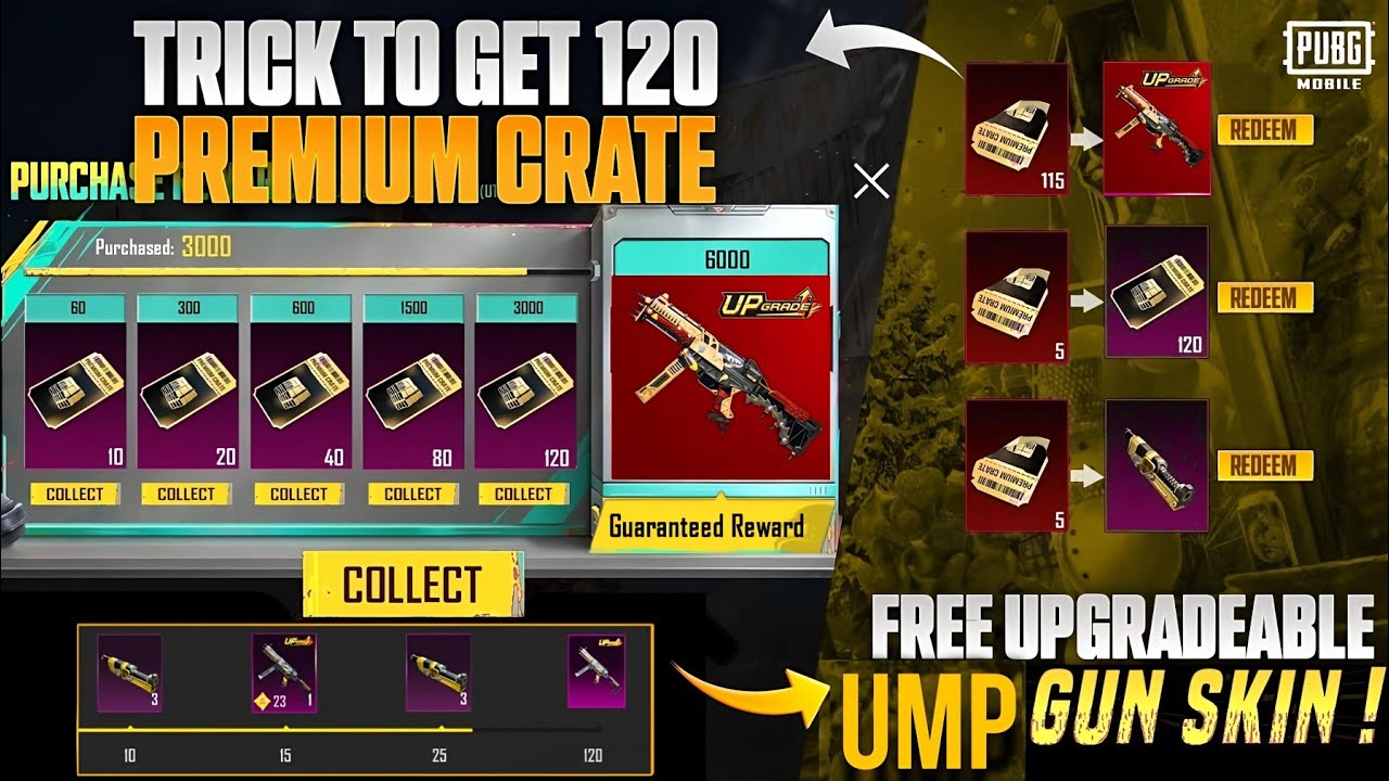 Premium Crate New Tips & Tricks | Get 120 Free Premium Crates | Get ...