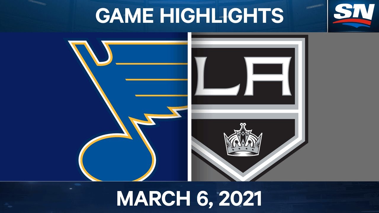 NHL Game Highlights | Blues vs. Kings - Mar. 6, 2021 - YouTube