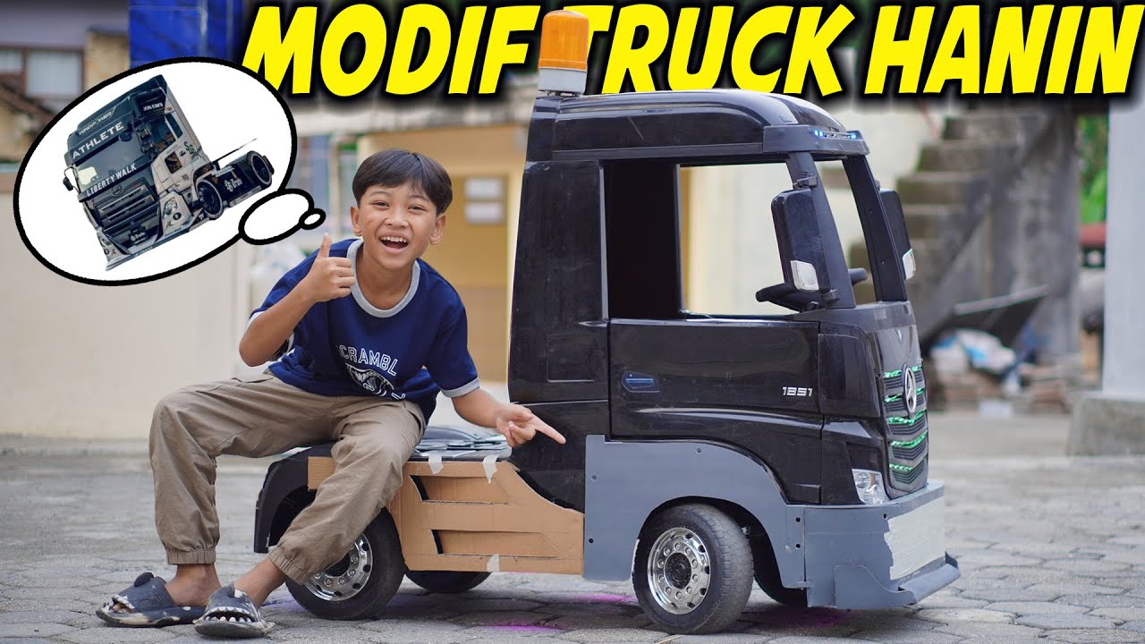 MODIFIKASI TRUCK HANIN!! PASTI JADINYA KEREN BANGET INI.. - YouTube