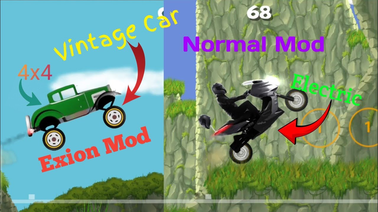 Exion Hill Car Racing Level 21 or 22 // Exion Hill Car Racing Gameplay ...