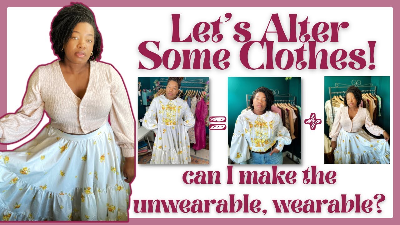 Turn Old Clothes into New Outfits – Here's How! - YouTube