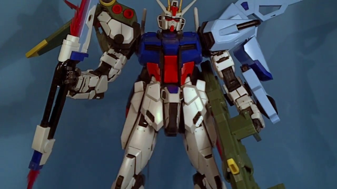 1/60 PG Perfect Strike Gundam Completed - YouTube