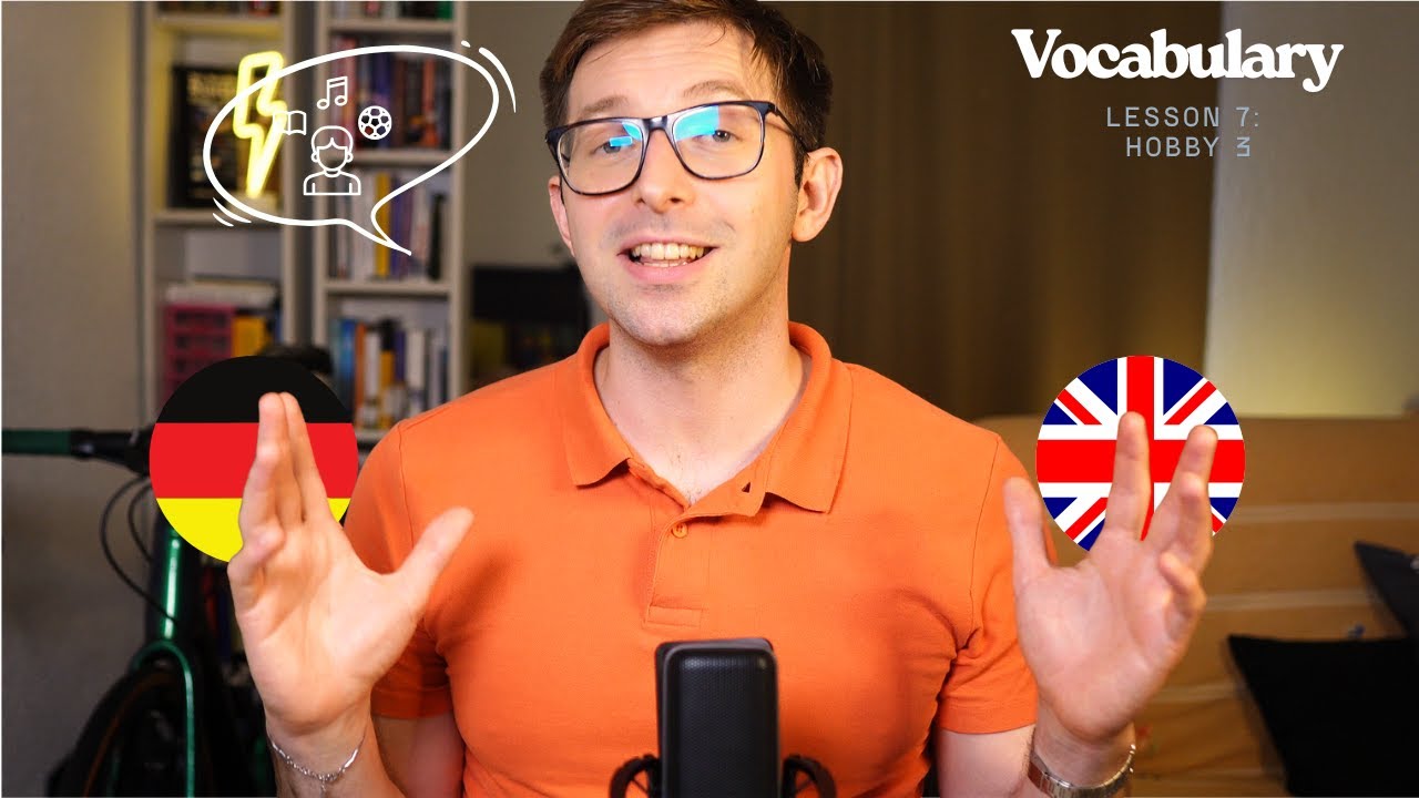 German Hobbies : Pronunciation & Easy A1 Examples - YouTube