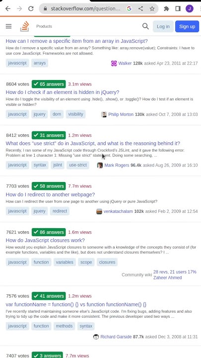 Interesting Stack overflow Searching technique #stackoverflow #shorts #javascript - YouTube