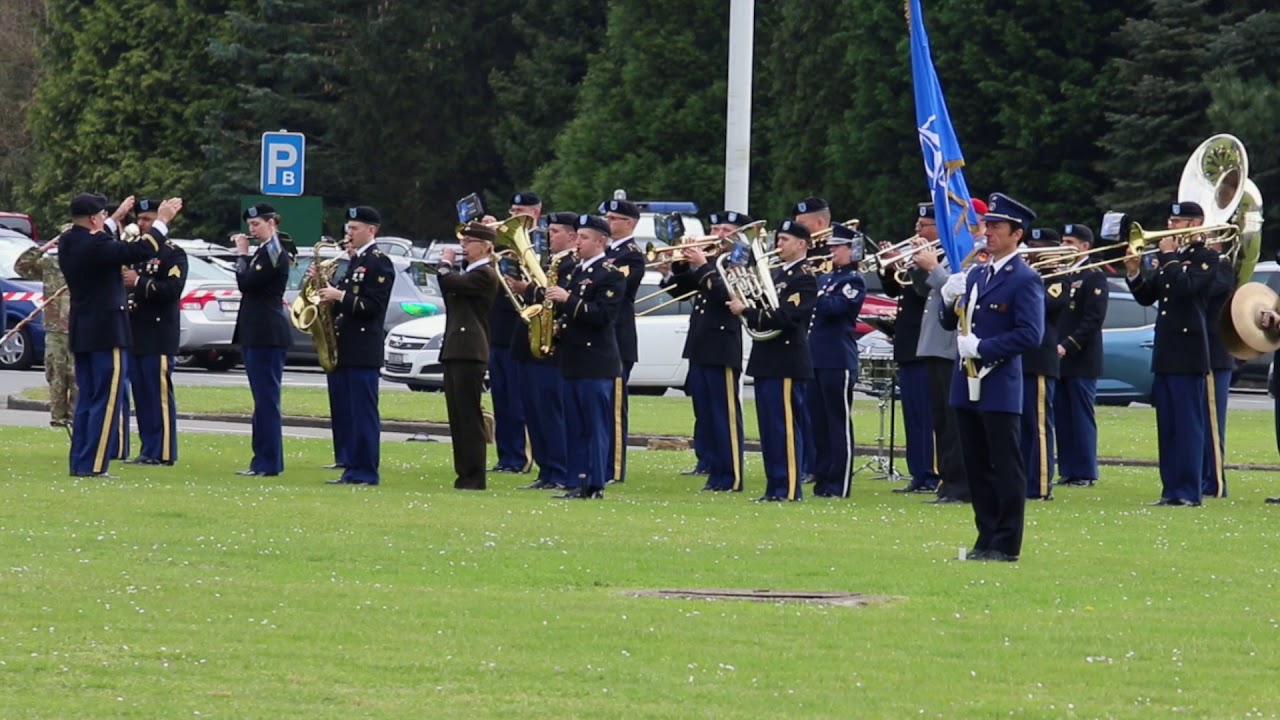 SHAPE Fanfare - SHAPE International Band - YouTube