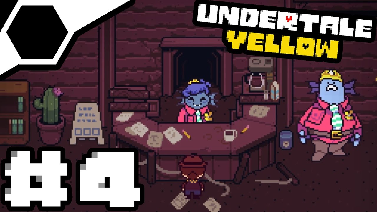 THE DESERT CAVERNS | Undertale Yellow (#4) - YouTube