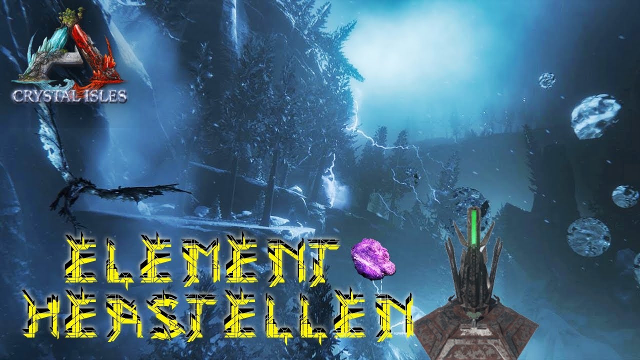 Ark Crystal Isles Element Farmen **(Deutsch)** - YouTube