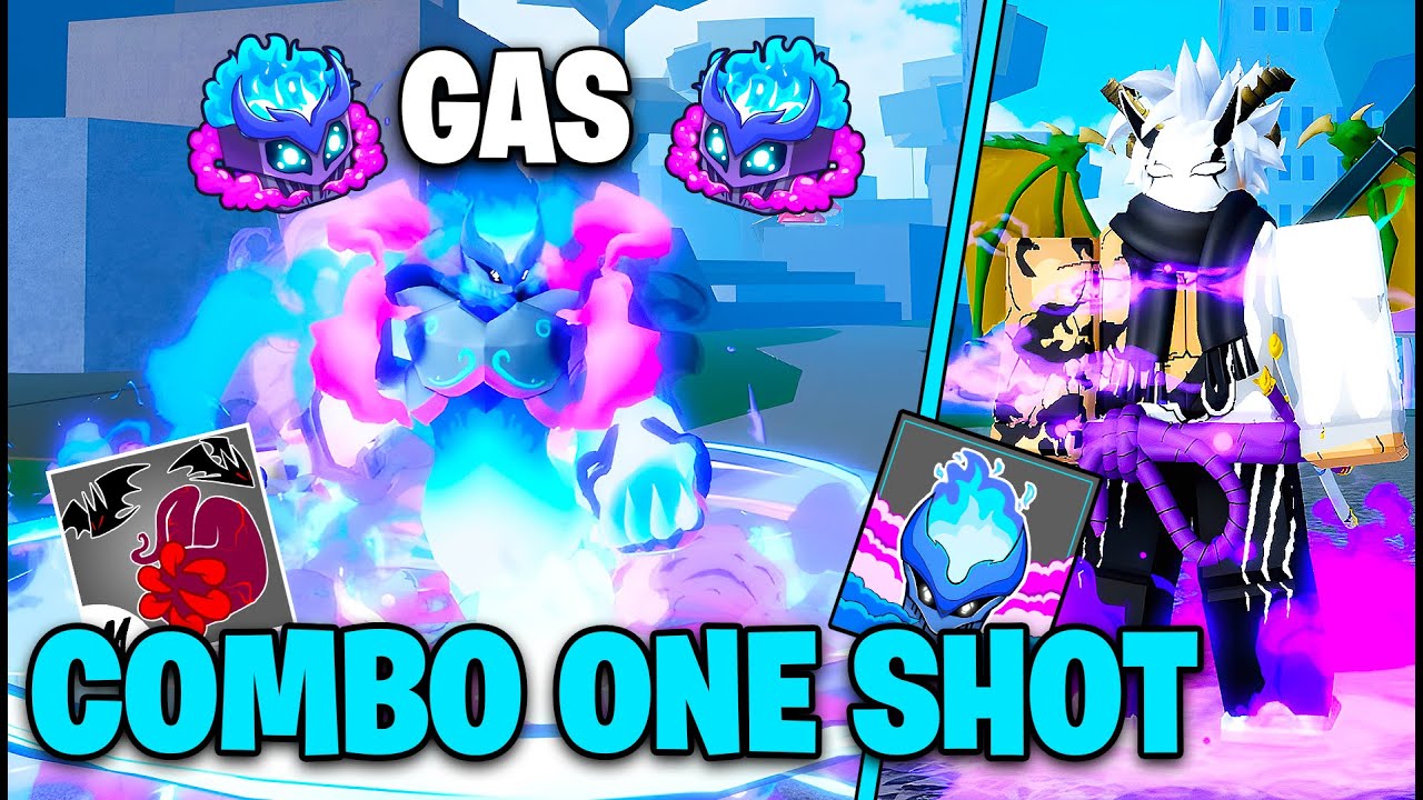 GAS TOMOU BUFF!!! MELHOR COMBO DE GAS E SANGUINE ART ONE SHOT NO BLOX ...