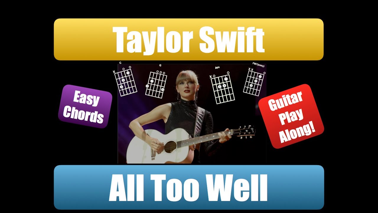 Guitar Play Along - Taylor Swift - All Too Well Taylor's Version # ...