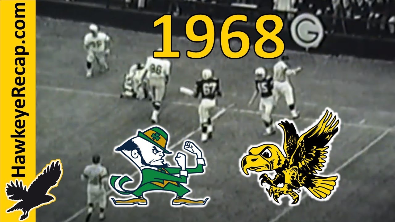 Iowa Hawkeyes vs #5 Notre Dame Fighting Irish - College Football @ Iowa ...