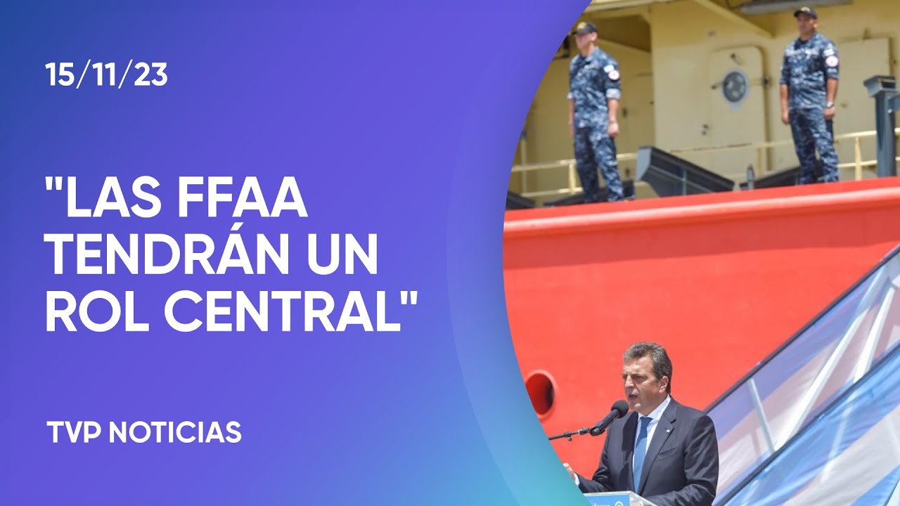 Massa: "Las Fuerzas Armadas tendrán un rol central en la defensa de la ...