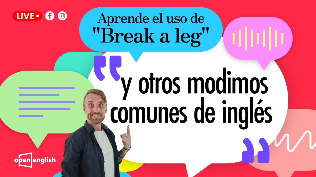 Los modismos comunes en inglés - Aprende gratis con Open English - YouTube
