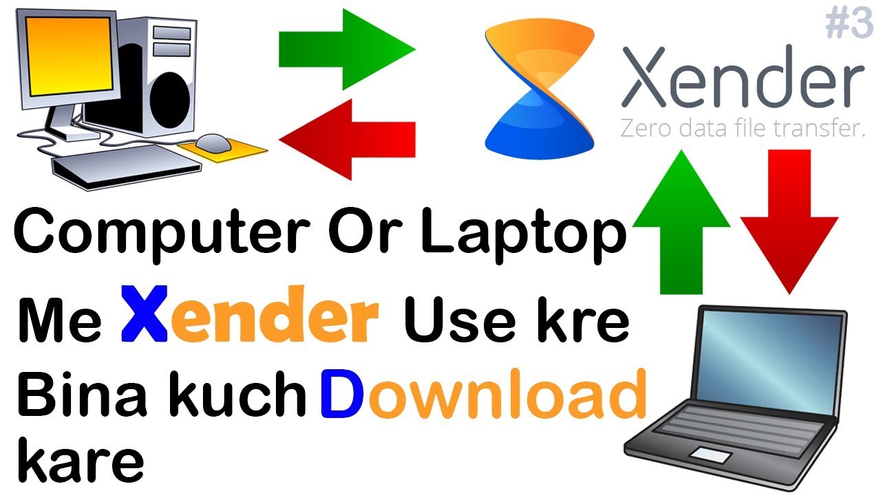 Xender File Transfer Sharing Android to pc by diffrent pc ttech (हिंदी ...