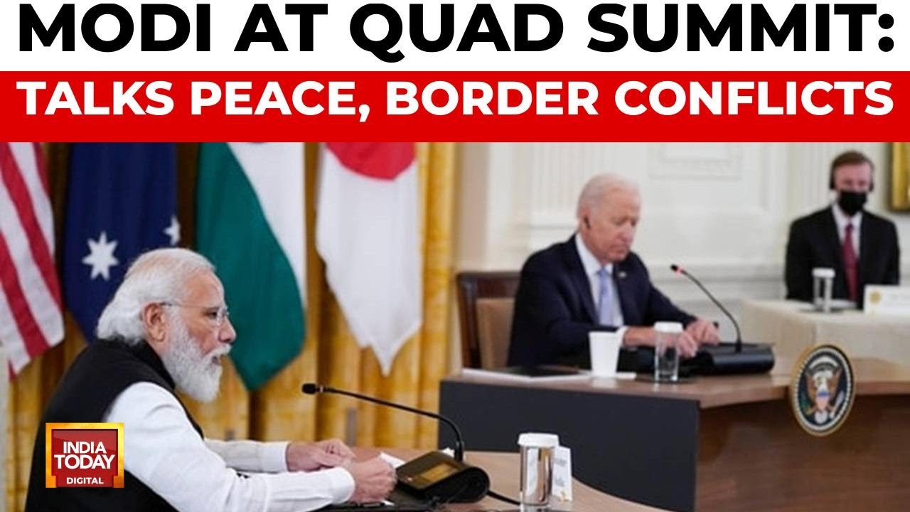 PM Modi at Quad Summit: 'Not Against Anyone', Discusses Border ...