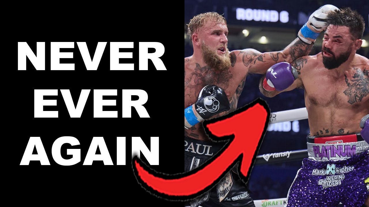 Jake Paul vs Mike Perry Boxing Fight REVIEW - YouTube