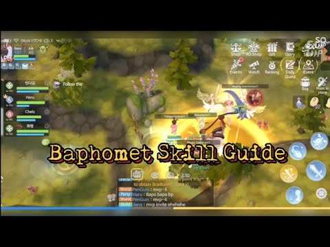 Ragnarok Origin | Baphomet MVP | Skill Guide | FS POV - YouTube