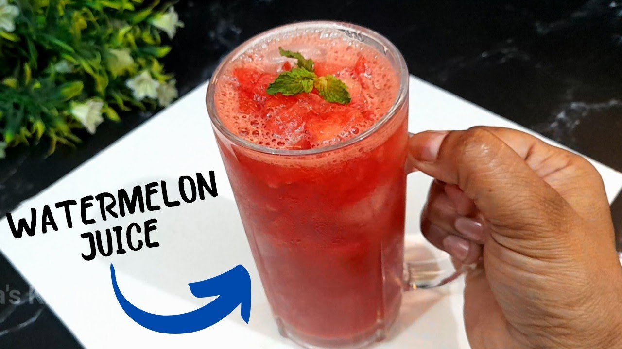 How To Make Watermelon Juice | Refreshing Summer Drink | Watermelon Juice | Quick Juice Recipe ...
