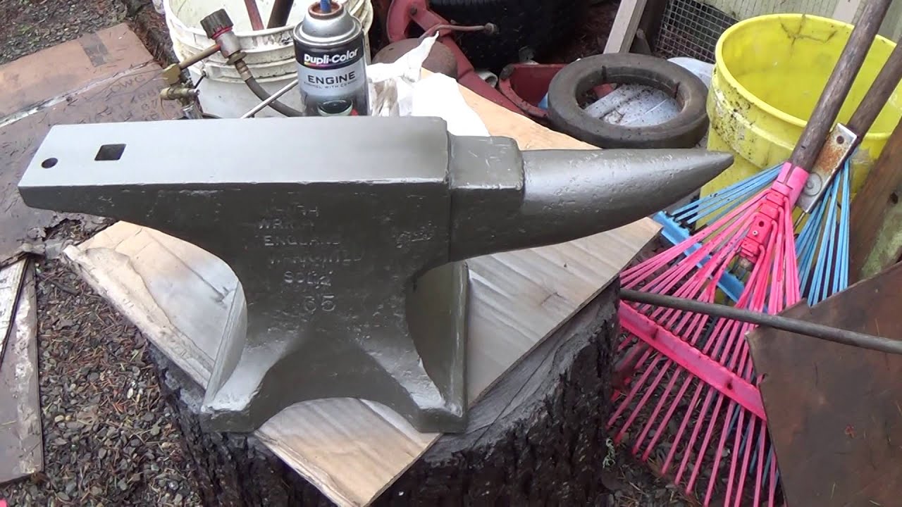 Henery Wright Anvil Restoration - YouTube